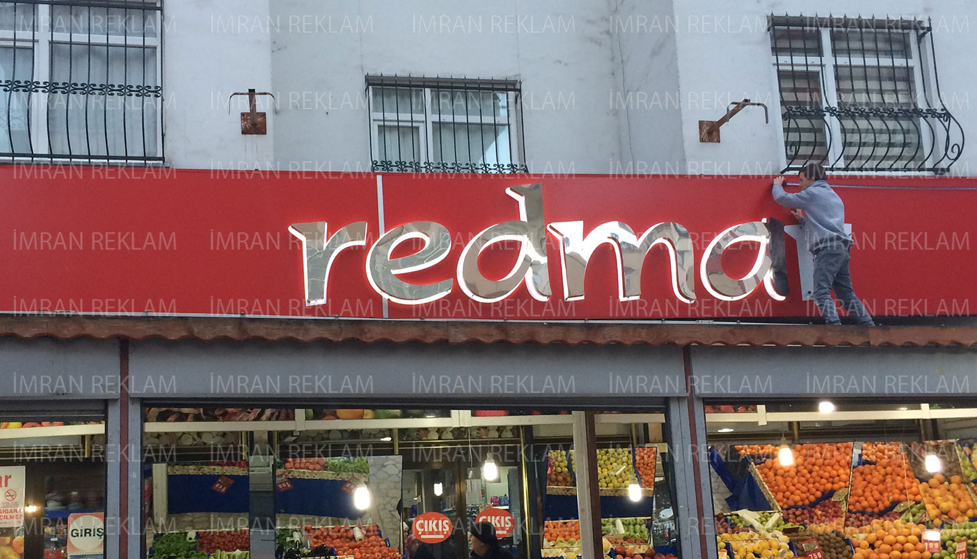 Market Tabelası - Tabela Çeşitleri - Reklamcı - Matbaa